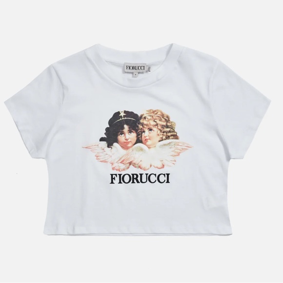 Fiorucci | Tops | Nwt Fiorucci Vintage Angels Cropped Tee | Poshmark